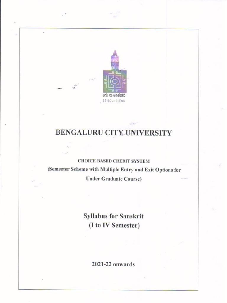 Sanskrit Syllabus - NEP | PDF