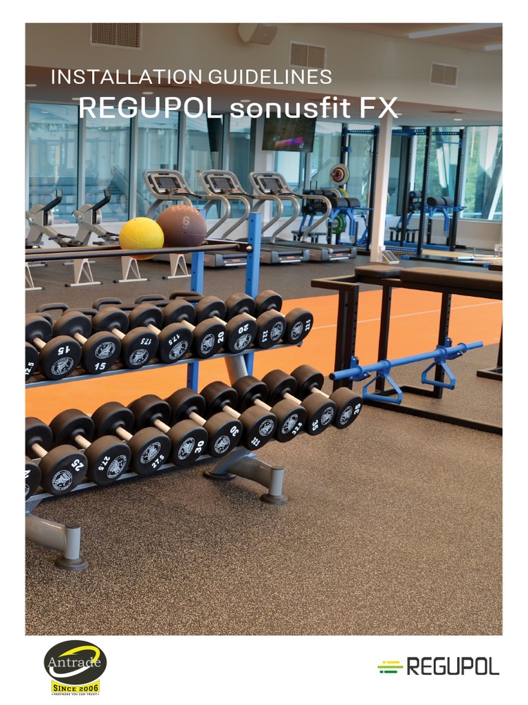 Regupol Sonusfit Fx - Install Guide - V1.2021 | PDF | Flooring | Adhesive