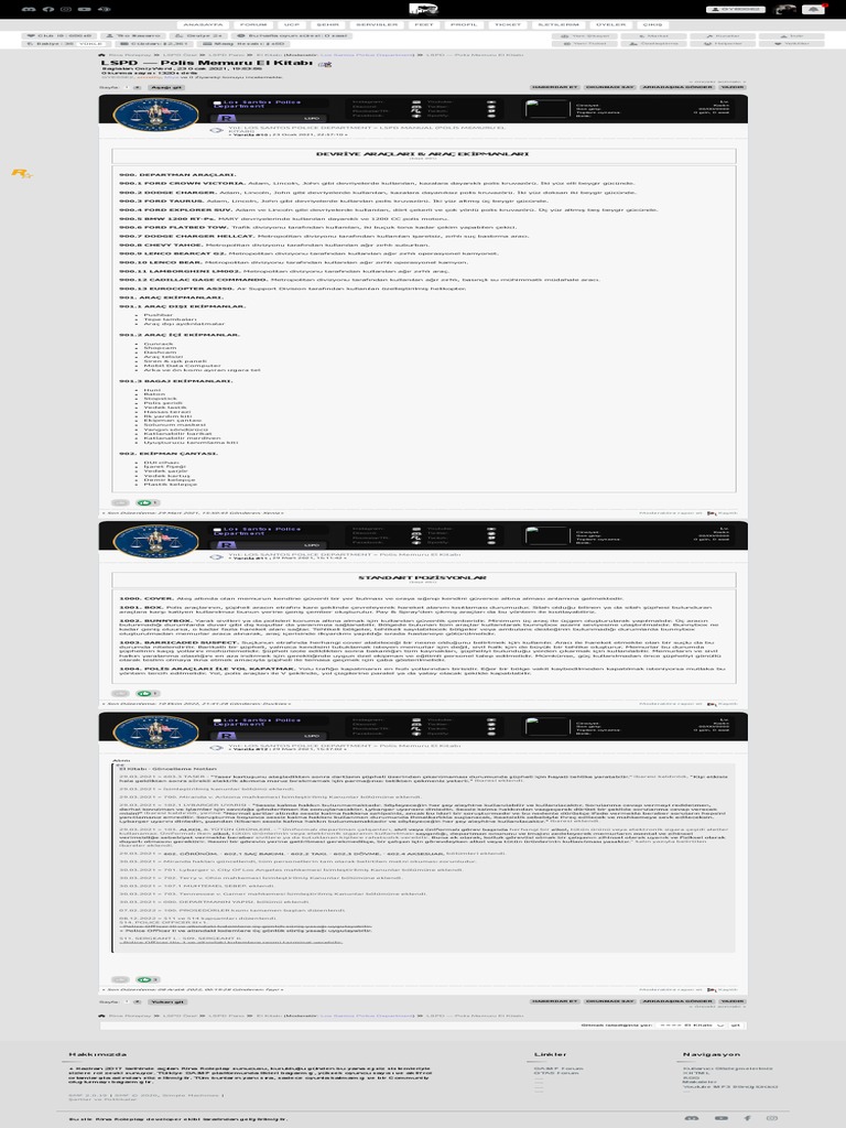 LSPD Polis Memuru El Kitab2 | PDF