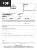 Fit-Up Inspection Report | PDF