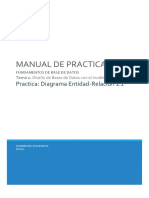 Simbología del Modelo Entidad-Relación | PDF