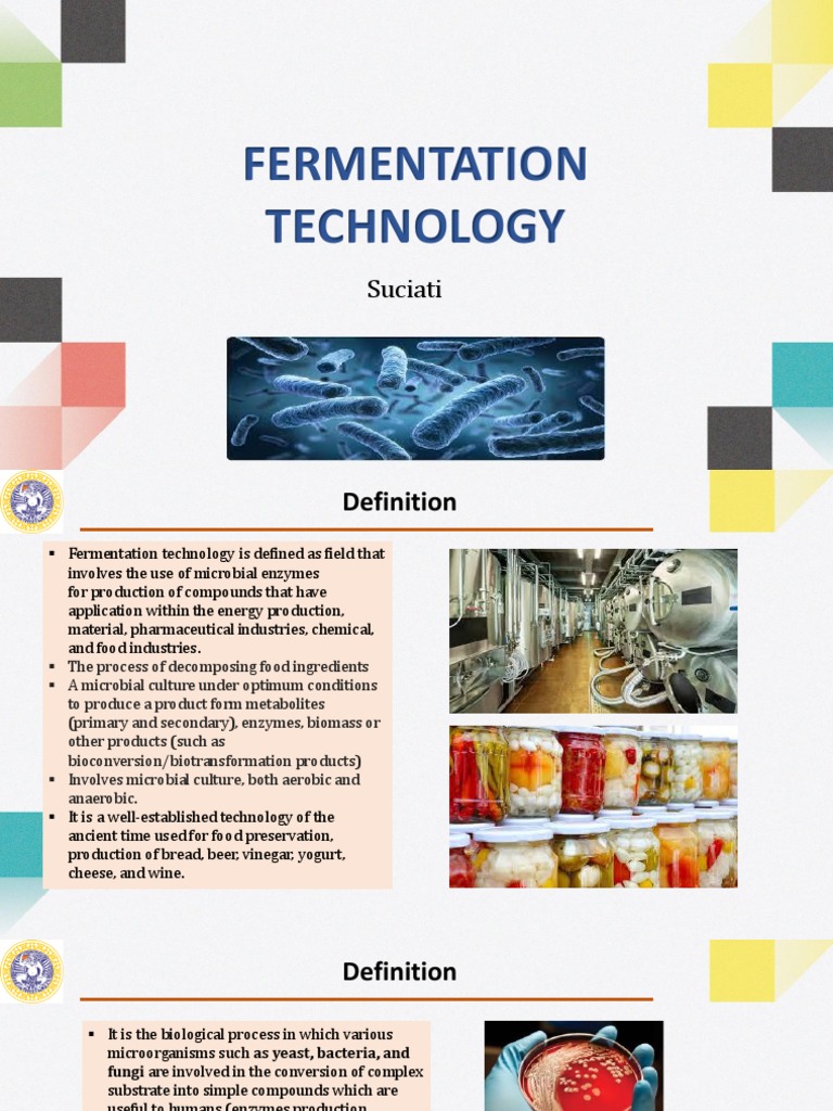 Fermentation Technology Overview | PDF | Growth Medium | Fermentation