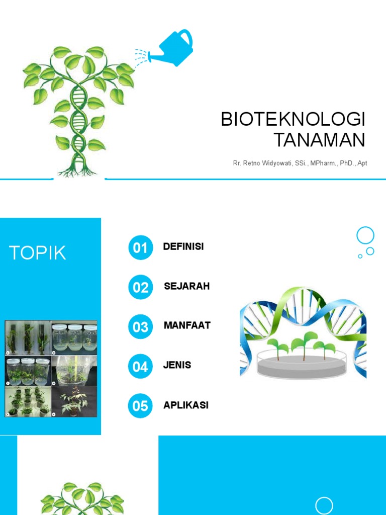 (TM 5) Plant Bioteknology | PDF