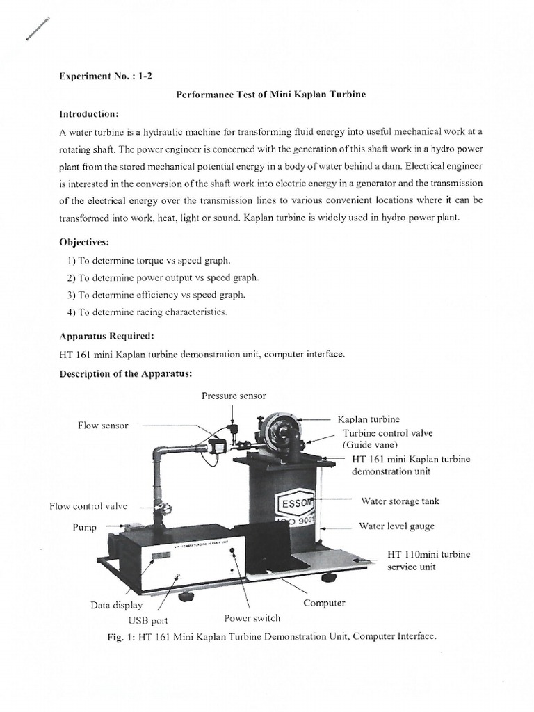 power plant lab manual | PDF