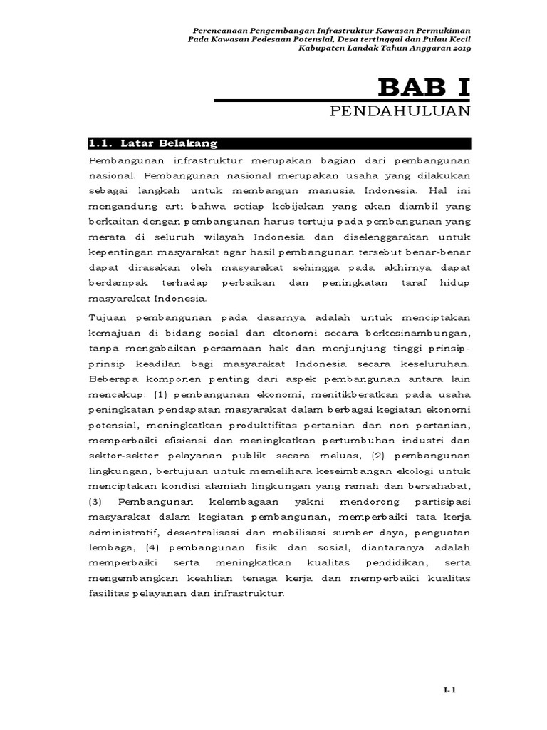 BAB 1 Pendahuluan | PDF
