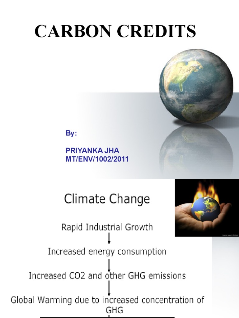 Carbon Credits Pdf Kyoto Protocol United Nations Framework