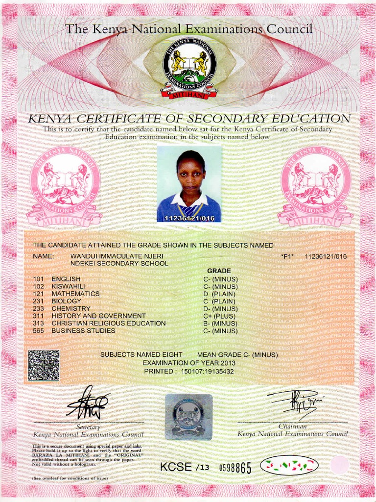 Kcse 448 | PDF