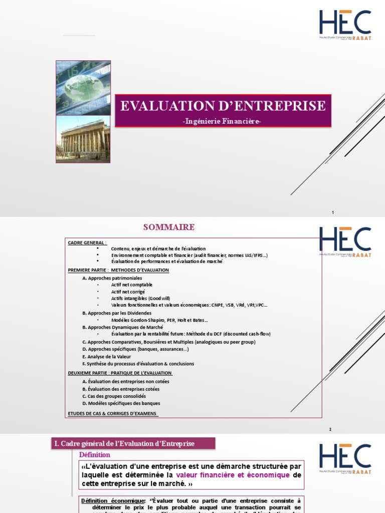 HEC Rabat - FIN | PDF