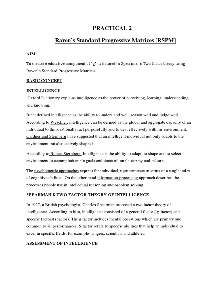 Practical 01 - RSPM | PDF