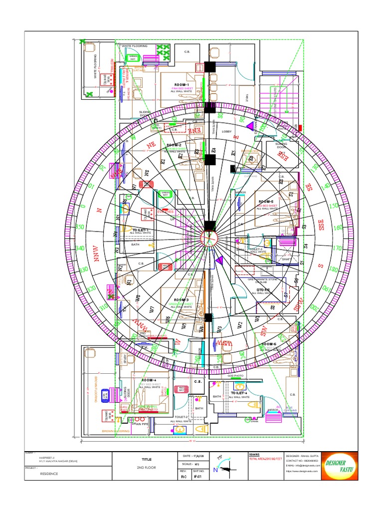 2nd Floor Grid Plan Pdf