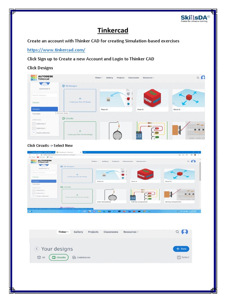 Day4 TinkerCAD LAB | PDF