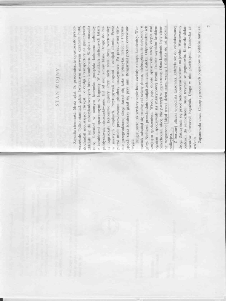 M Nowakowski Raport o Stanie Wojennym 1982 | PDF