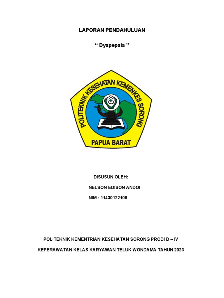 LP Dispepsia Nelson | PDF