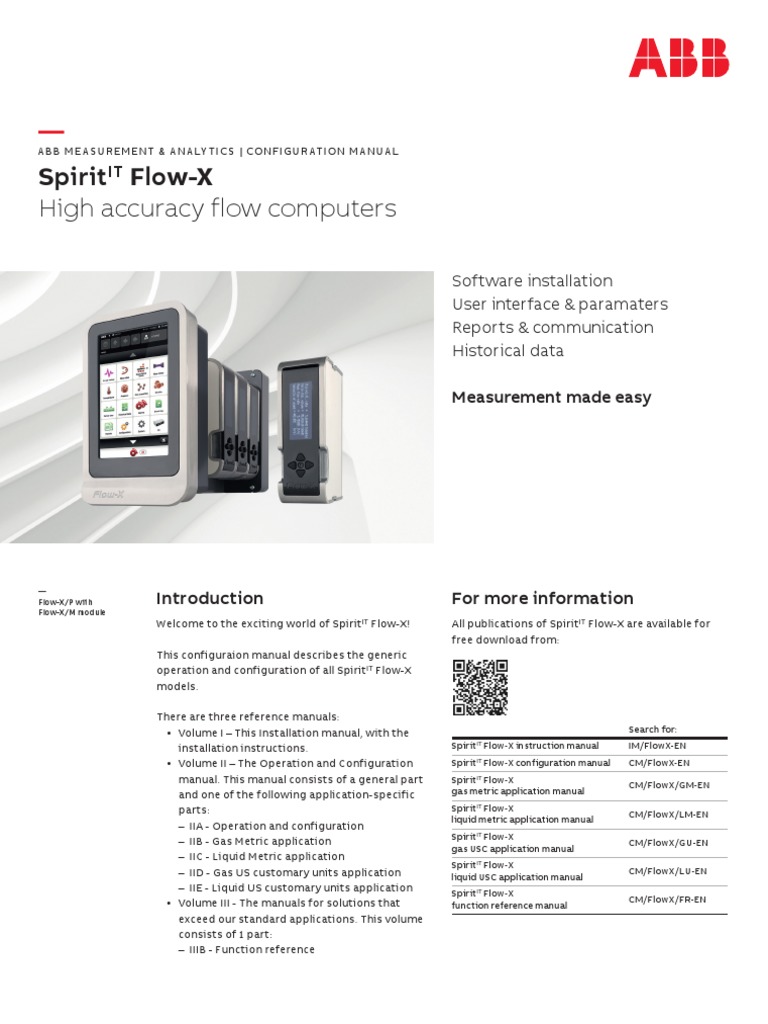 Flow-X Manual IIa - Operation and Configuration - CM - FlowX-EN | PDF ...