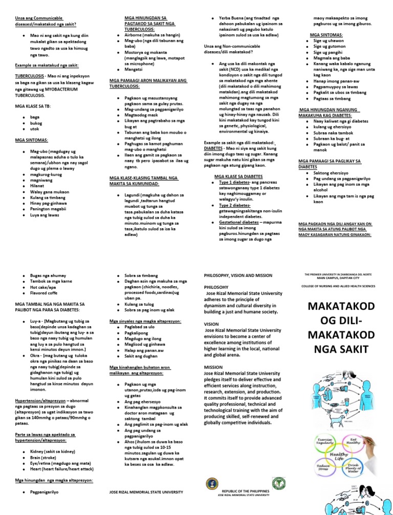 Unsa Ang Communicable Disease | PDF Unsa Ang Communicable Disease | PDF
