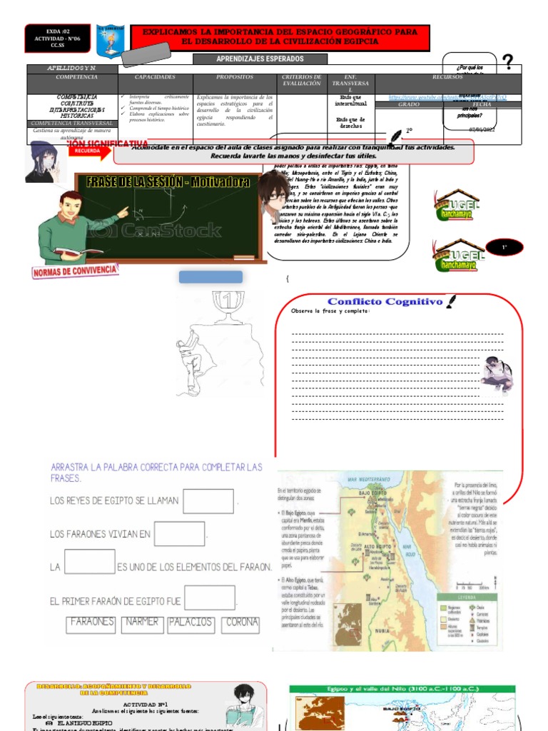 Semana - 06 - CCSS - 1° | PDF