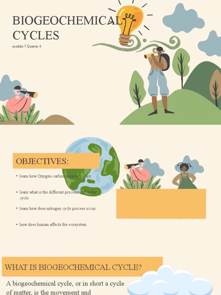 Biogeochemical Cycles Overview | PDF | Social Science