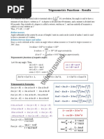 NDA Trigonometry PYQs 2010 2024 | PDF