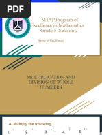 Mdas Worksheet | PDF