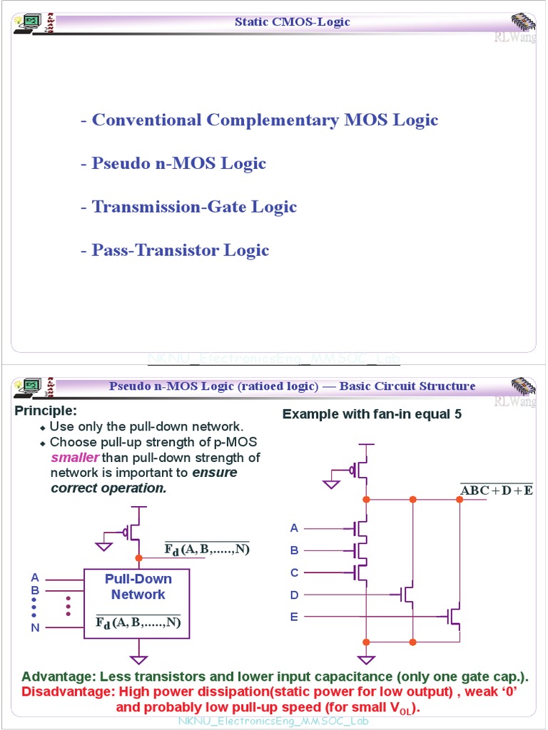 VLSI IC Design 112 Lec01 Part8 Released | PDF