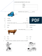 Year 2 DLP | PDF | Egg | Science