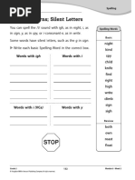 WTW Primary Spelling Inventory | PDF | Orthography | Linguistics