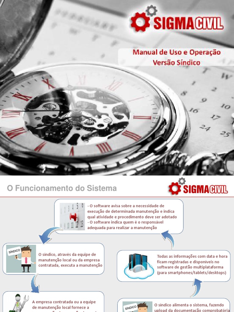 Manual Sigma Civil - Síndico - O5 | PDF