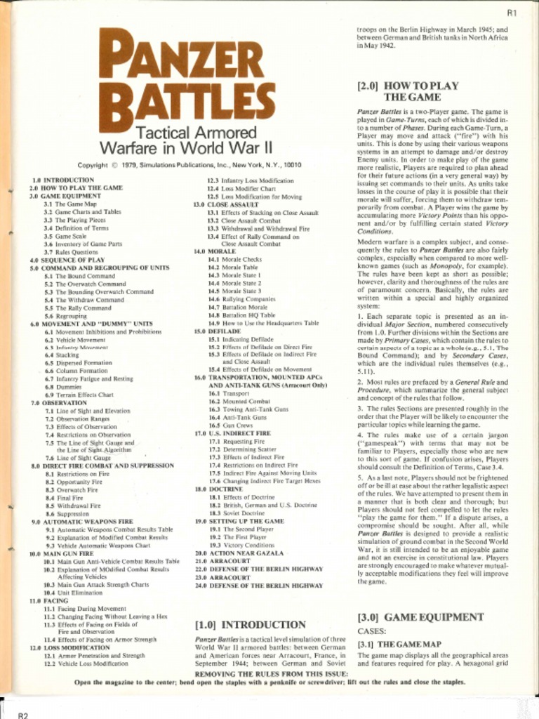 Panzer Battles | PDF