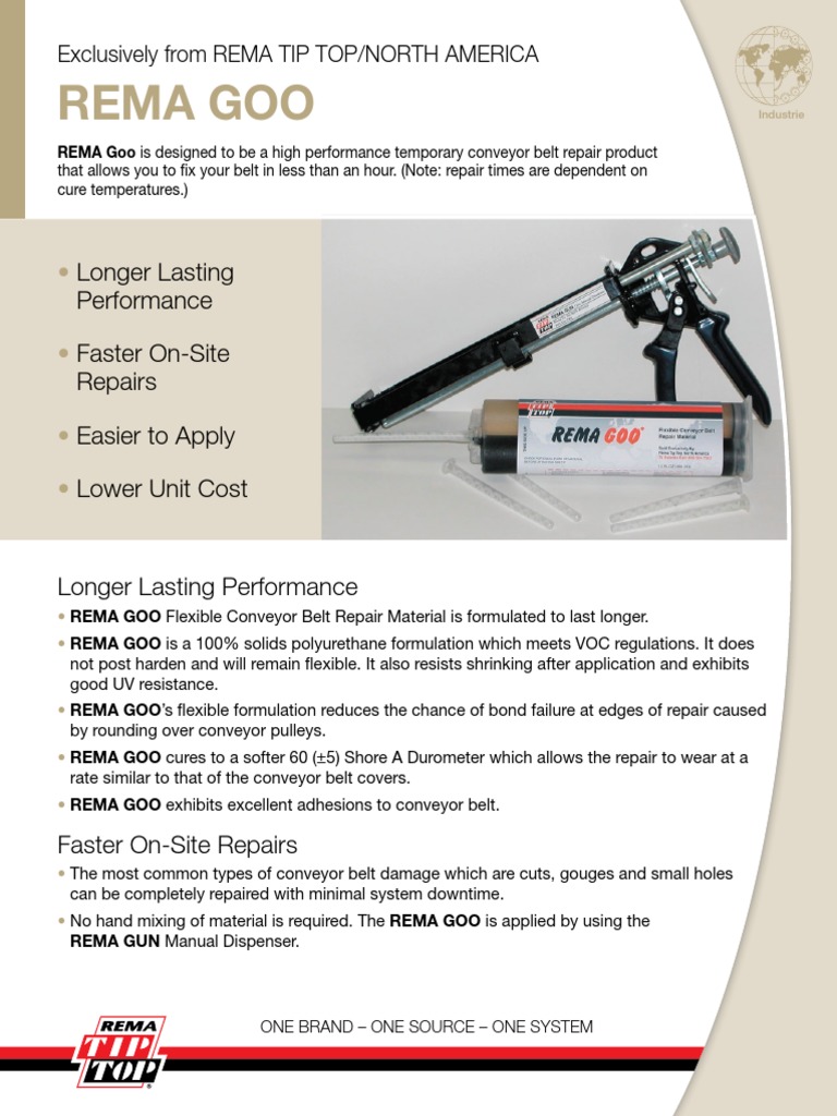 REMA GOO Conveyor Belt Repair | PDF | Belt (Mechanical) | Building ...
