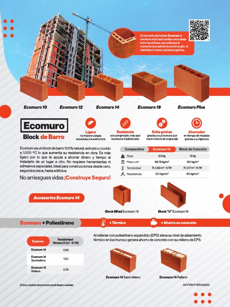 Ficha Tecnica Ecomuro 2023 | PDF