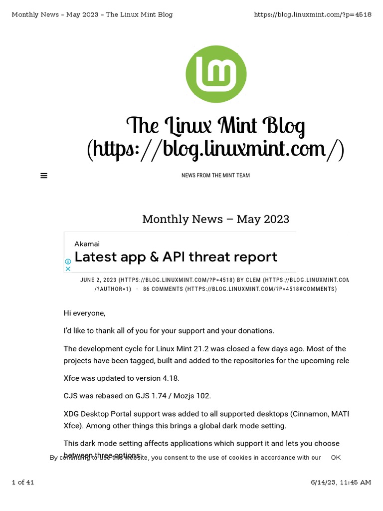 May 2023 | PDF | Free Software Projects | Linux