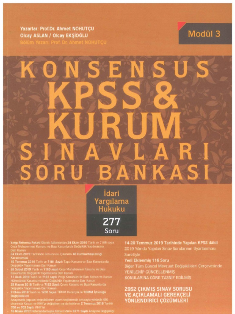 Konsensus İdari Yargılama 221217 205042 | PDF