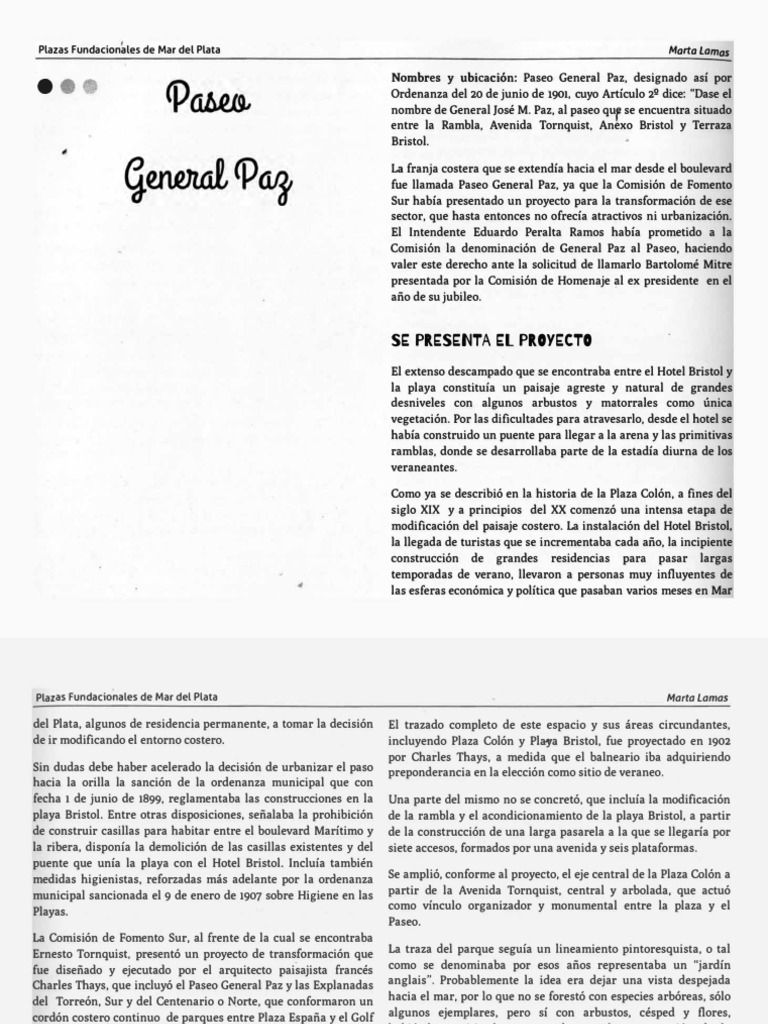 Paseo Paz | PDF | Argentina