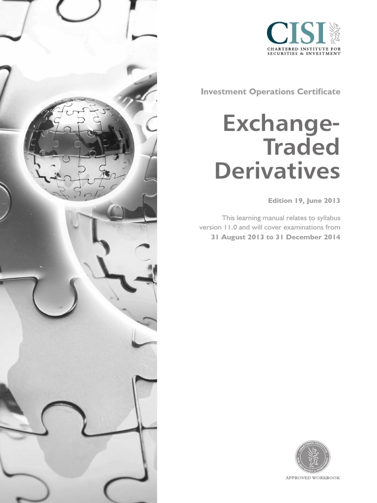 Exchange-Traded Derivatives Ed19 | PDF