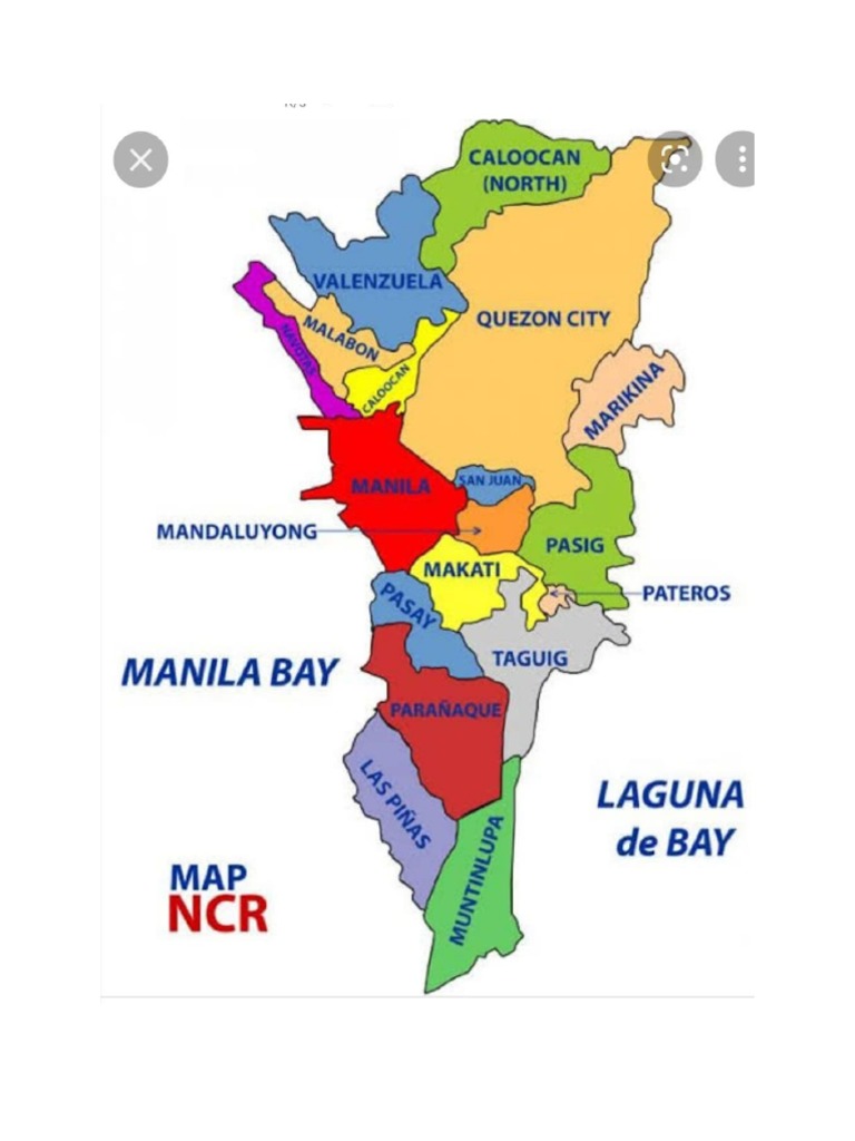 Mapa NCR | PDF