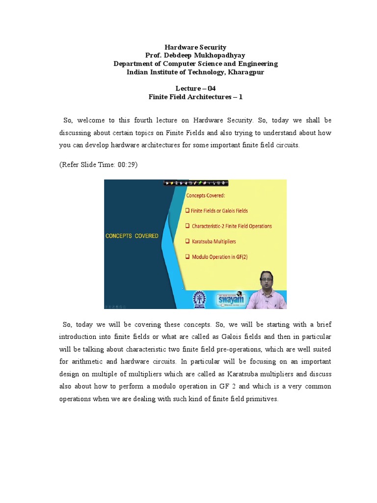 Lec 4 | PDF | Field (Mathematics) | Polynomial Lec 4 | PDF | Field (Mathematics) | Polynomial