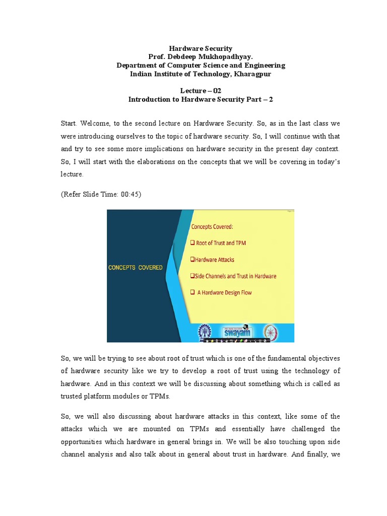 Lec 2 | PDF | Field Programmable Gate Array | Cryptography