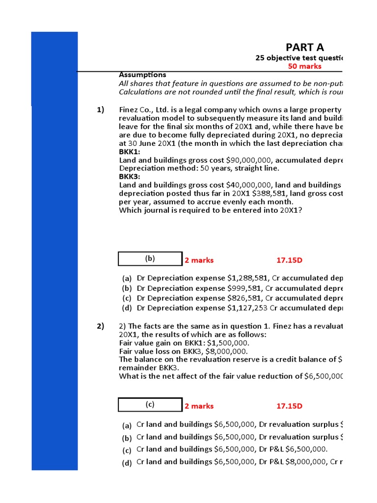 Draft Solutions Diploma in IFRS For SMEs Final Exam JD21 | PDF | Debits ...