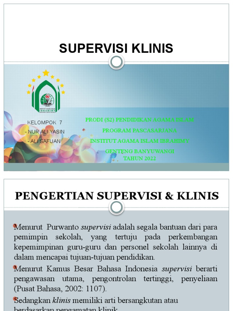 Supervisi Klinis | PDF