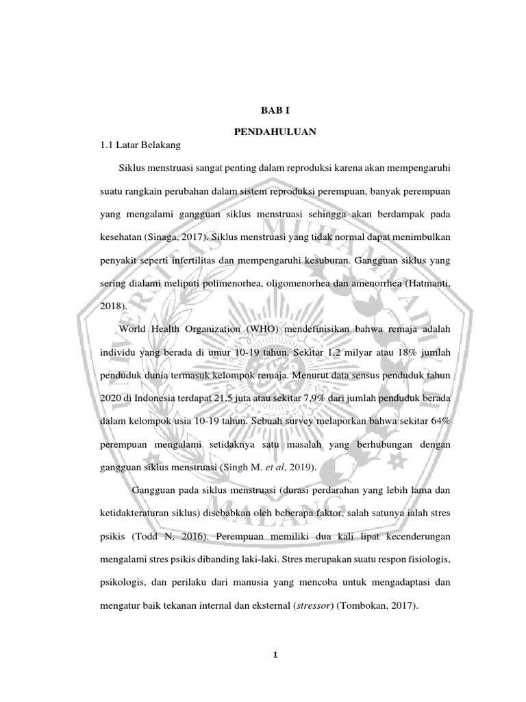 Bab 1 | PDF | Kesehatan Holistik | Sains & Matematika