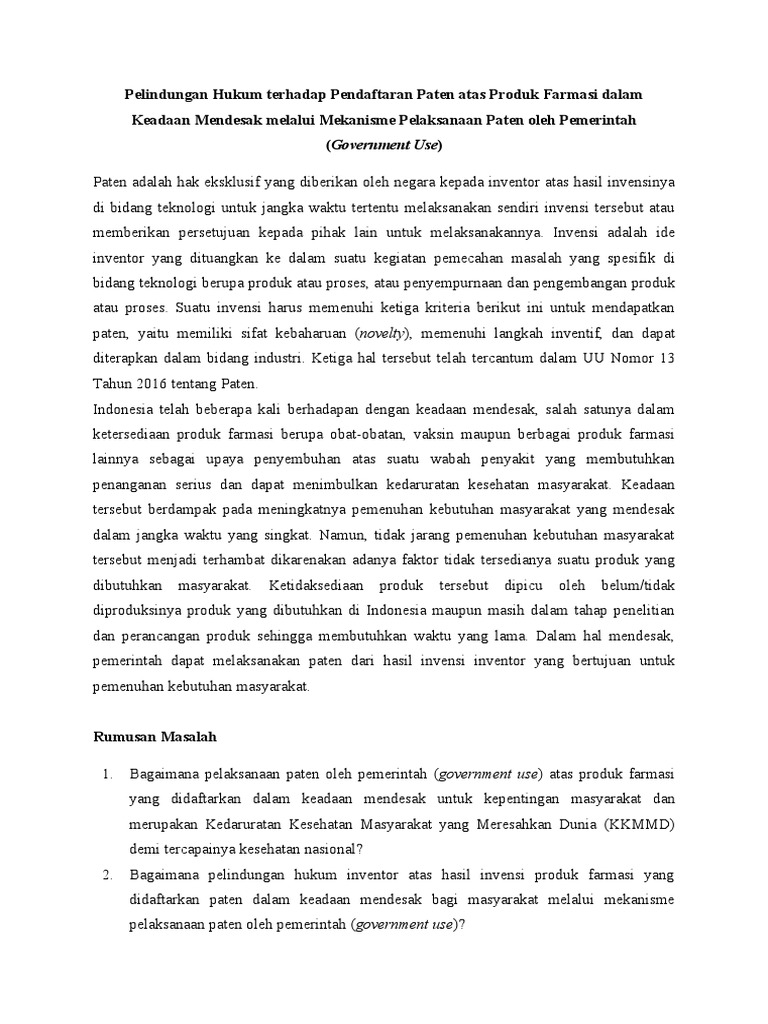 Contoh Outline | PDF