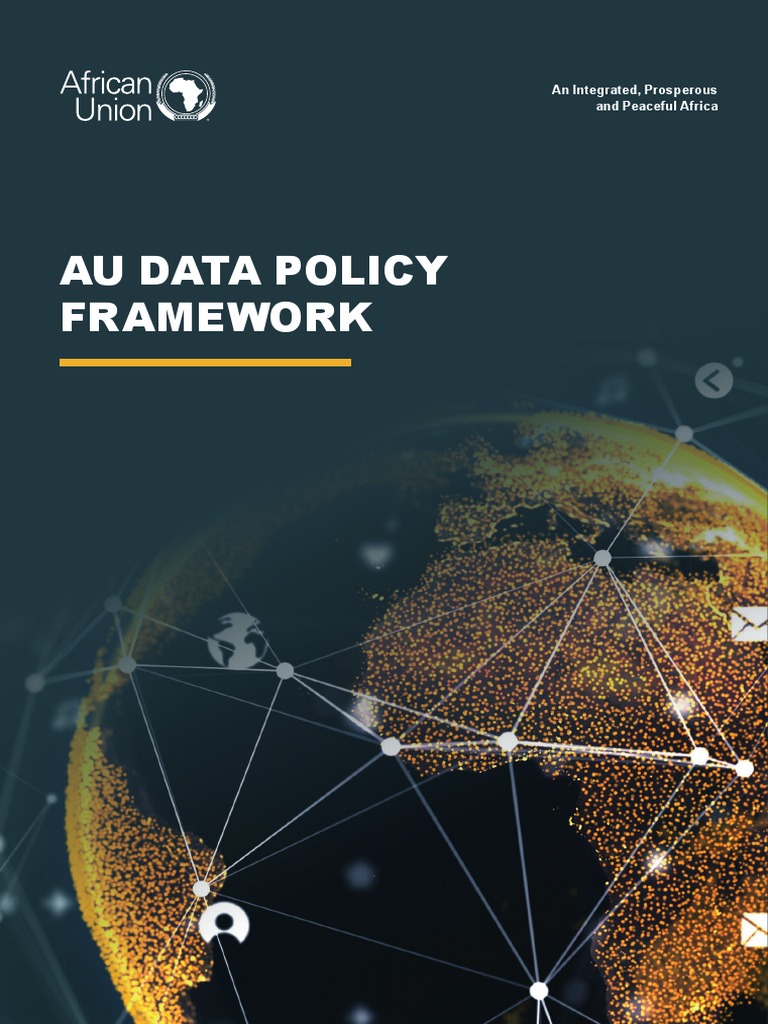 Au Data Policy Framework Eng1 | PDF