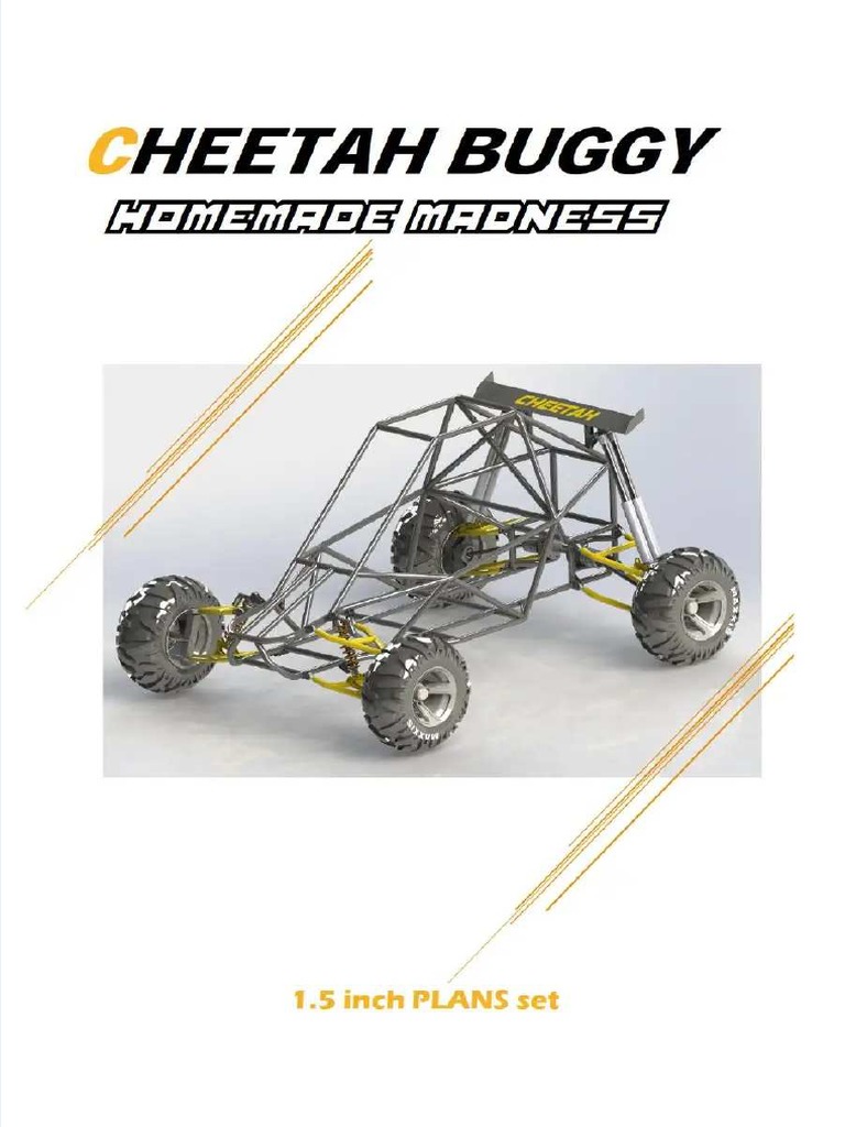 Cheetah Buggy Plans Set 15 Pjldhr Compress | PDF
