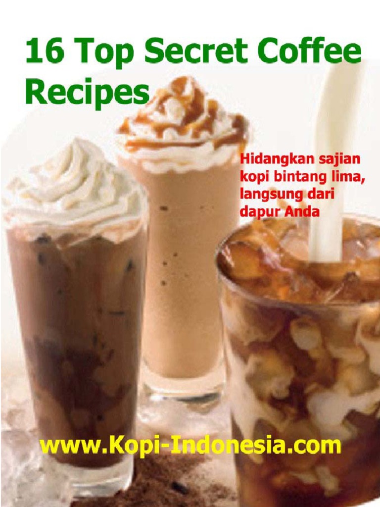 Ebook Secret Coffee Recipes | PDF