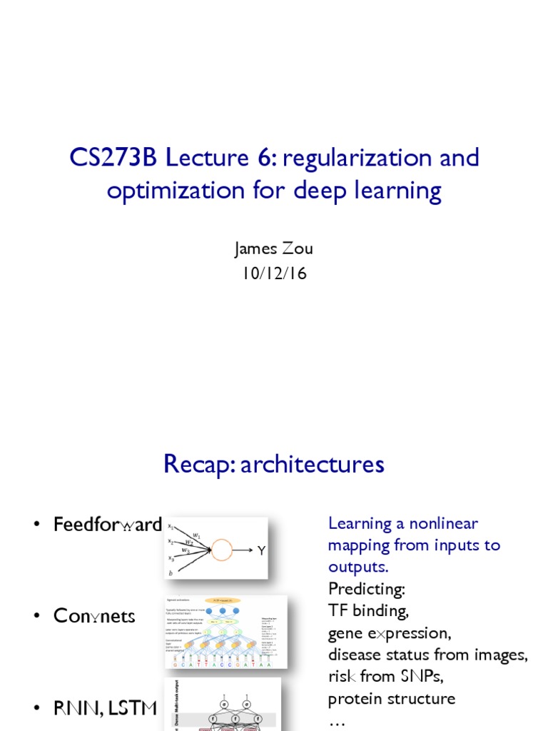 Lecture 6 | PDF | Machine Learning | Behavior Modification