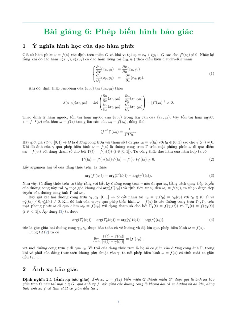 Bai Giang Ham Bien Phuc Buoi 6 | PDF