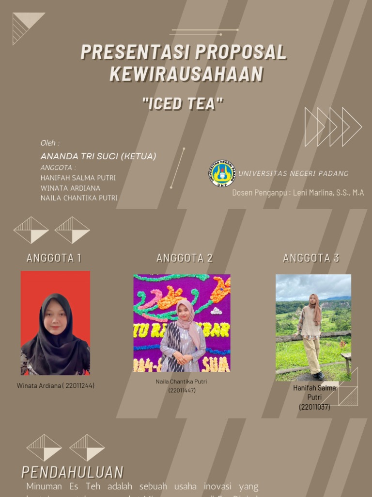 Proposal PMW - Anandatrisuci | PDF