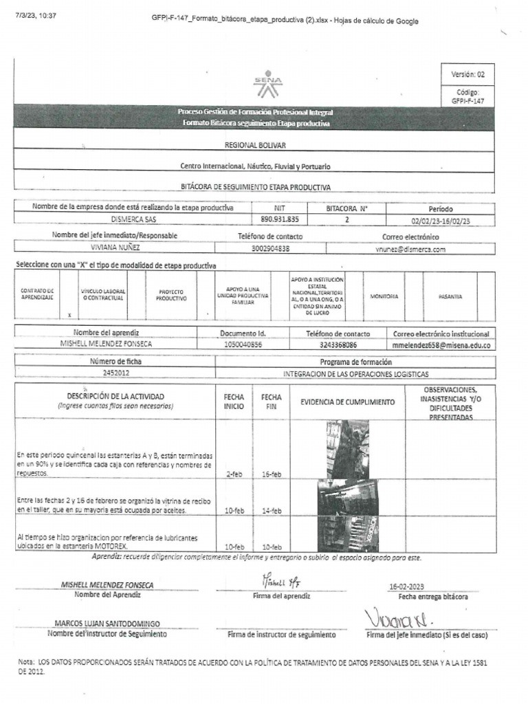 CC-1050040856 Bitacora #2 | PDF