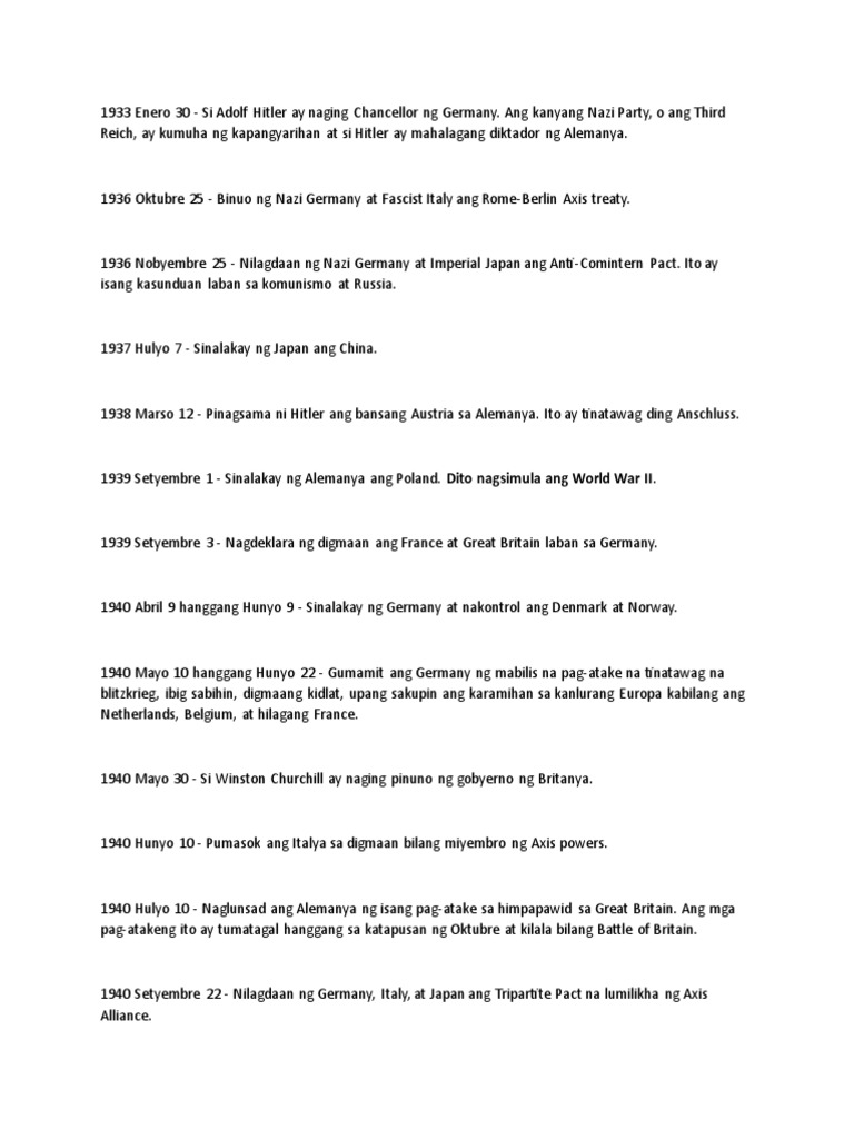 AP Reviewer Ww2 | PDF