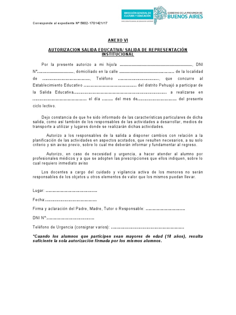 Anexo VI y VII | PDF